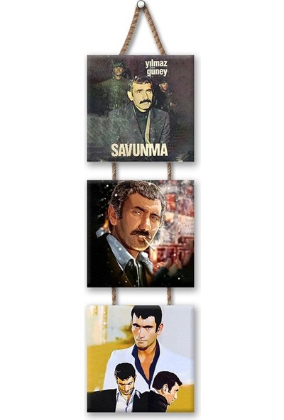 Yılmaz Güney 3 Parça Ipli Mdf TABLOTLHT155