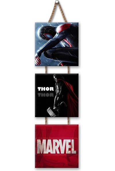 Film Series 3 Parça Ipli Mdf TABLOTLH2650