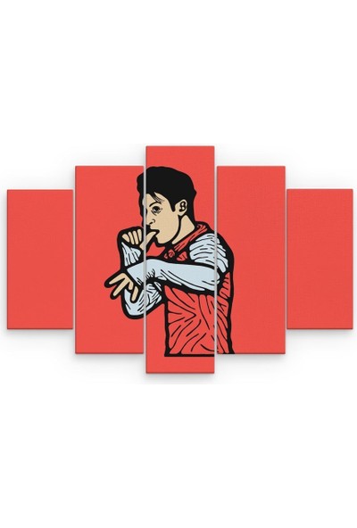 Mesut Özil 5 Parça Mdf TABLOTGTB326