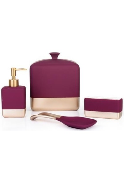 Acar Seramik 4 Lü Mutfak Seti