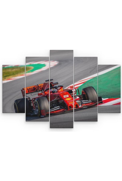 Formula 1 5 Parça Mdf TABLOTGTB348 Formula 1 5 Parça Mdf TABLOTGTB348