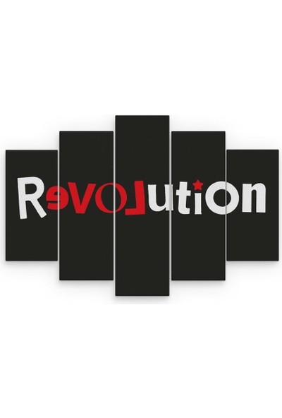 Revolution 5 Parça Mdf TABLOTGTB547