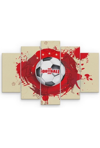 Futbol 5 Parça Mdf TABLOTGTB920