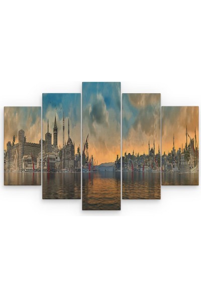 Istanbul 5 Parça Mdf TABLOTGTB1030