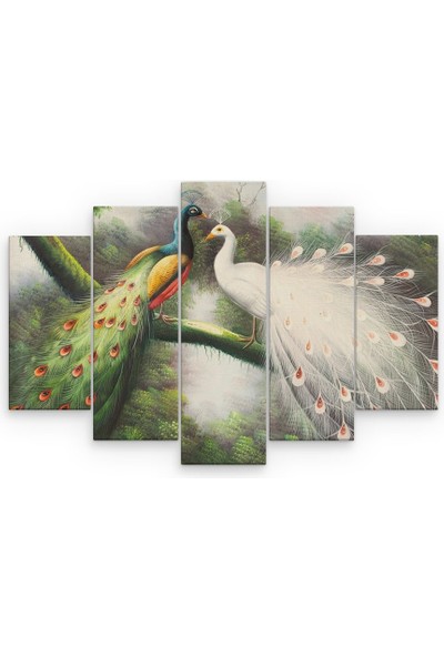 Tavus Kuşu 5 Parça Mdf TABLONHL180