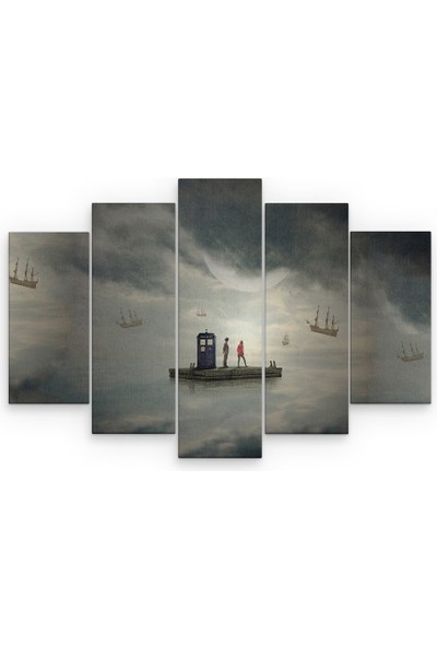 Okyanusta Yalnız 5 Parça Mdf TABLONHL240