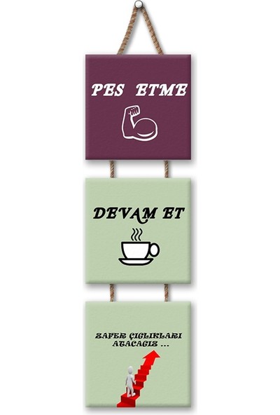 Motivasyon 3 Parça Ipli Mdf TABLOTGTB1316