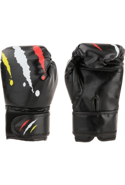 Boks Eldiveni Sparring Pu Deri Mma Egzersiz Spor Salonu Delme Siyah 8oz Boks Eldiveni Sparring Pu Deri Mma Egzersiz Spor Salonu Delme Siyah 8oz