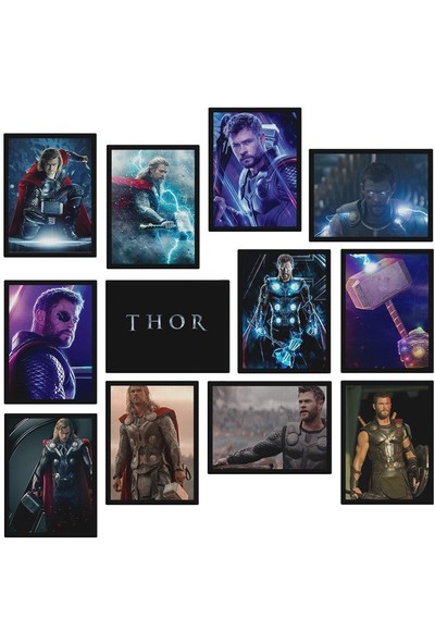 Thor 12 Parça Mdf TABLOZLLTB339