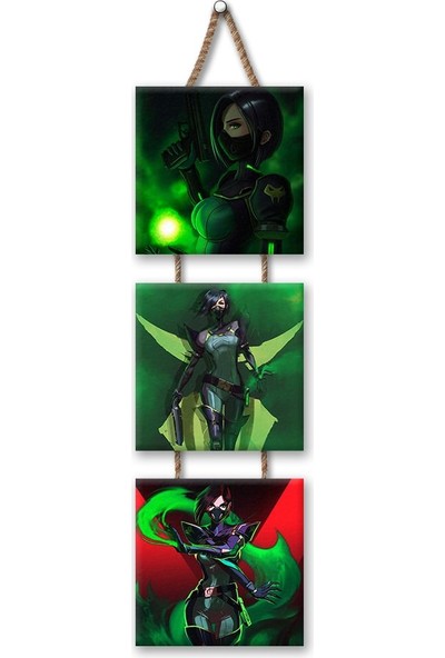 Viper 3 Parça Ipli Mdf TABLOTLH2610 Viper 3 Parça Ipli Mdf TABLOTLH2610