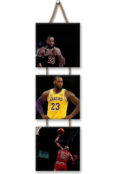 Basketbol 3 Parça Ipli Mdf TABLOTLH2642