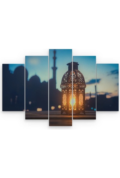 Ramazan Lambası 5 Parça Mdf TABLOTGTB749
