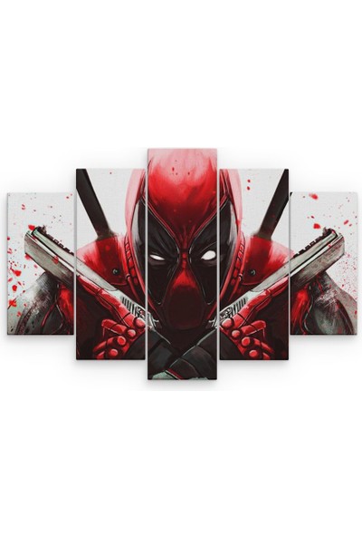 Deadpool 5 Parça Mdf TABLONHL583