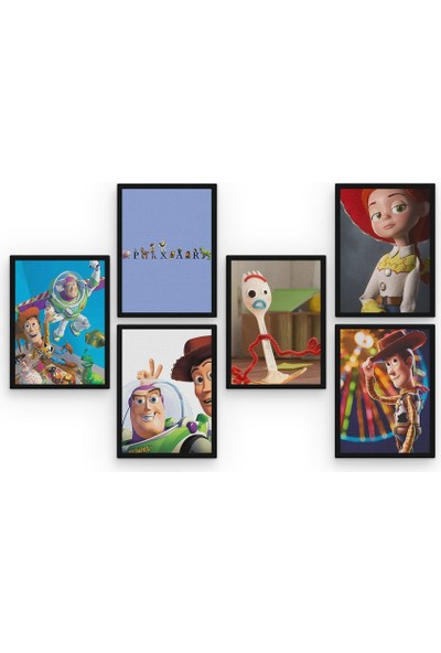 Toy Story 6 Parça Mdf TABLOGMZ401