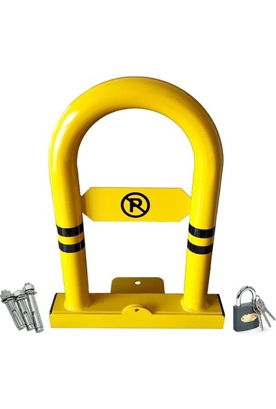 Ay Trafik Aytrafik Kilitli Yatar Otopark Bariyeri, Park Demiri - Asma Kilit Hediyeli