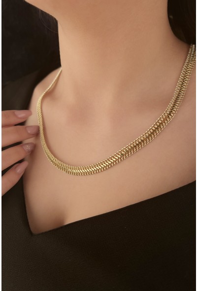 Fiyonk Kuyumculuk 14 Ayar Altın Otto Zincir