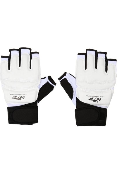 Çocuklar Yetişkinler Yarım Parmak Boks Muay Thai Spor Eldiven Yastıklı El Koruyucu Xs