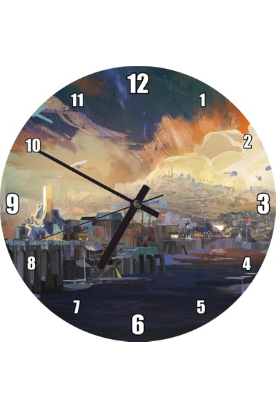 Cakatablo Disco Elysium Sanat Eseri Aleksander Rostov Oyun Sanat Görseli Duvar Saati (Çap 50X50 cm ) Cakatablo Disco Elysium Sanat Eseri Aleksander Rostov Oyun Sanat Görseli Duvar Saati (Çap 50X50 cm )