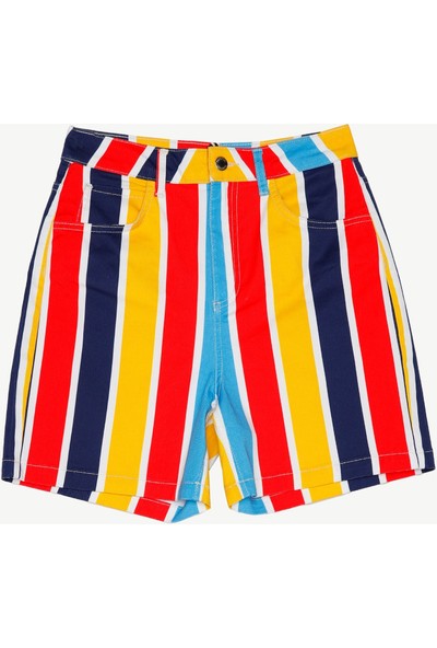 Yargıcı Kemer Detalı Bermuda