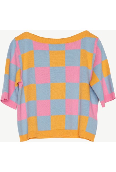 Yargıcı Kayık Yaka Triko