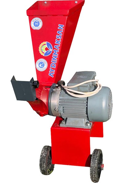 Aydınmaksan MDO-007E 7hp Mobil 220 Volt Elektrikli Dal Öğütme Makinesi