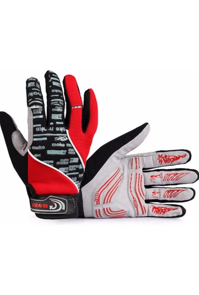 Charge Charge Kaymaz Rüzgar Geçirmez Tam Parmak Eldiven