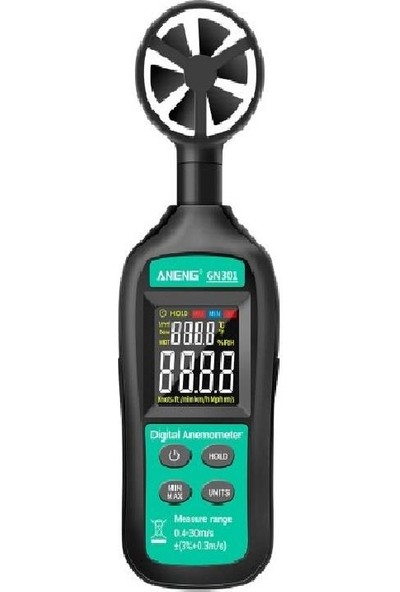 Aneng GN301 Anemometre Dijital Rüzgar Ölçer Aneng GN301 Anemometre Dijital Rüzgar Ölçer