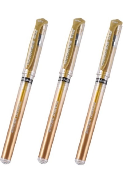 Charge 1.0mm Su Geçirmez Işaretleyici Boya Kalemi 3'lü