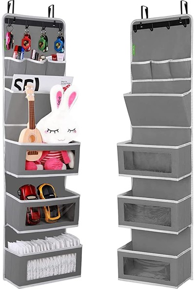 Hepsi Bir Arada Kapı Üstü Düzenleyic Gri