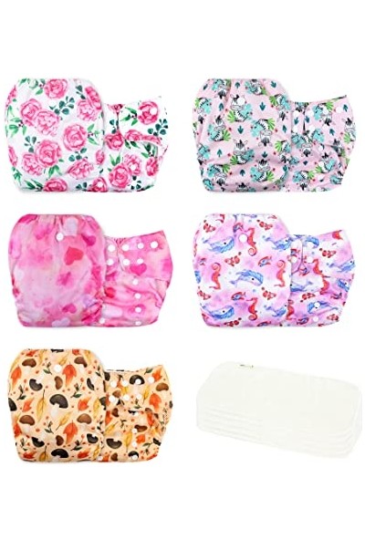 5 Li Bebek Bezi & Pamuk Bez