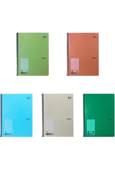 Umut U-Deep A4 Spiralli Defter Pp. Kapak 72 Yaprak Çizgisiz 5'li Umut U-Deep A4 Spiralli Defter Pp. Kapak 72 Yaprak Çizgisiz 5'li