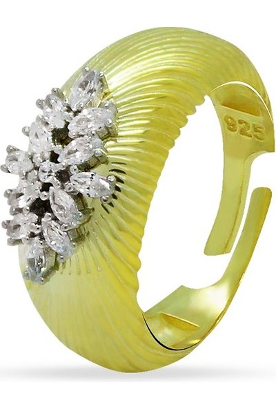 Shemora Linear Flowers Yüzük Shemora Linear Flowers Yüzük