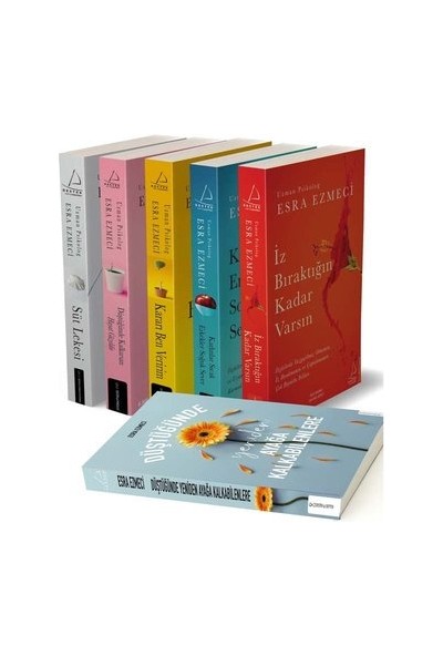 Esra Ezmeci Seti 5 Kitap Takım - Defter Hediyeli
