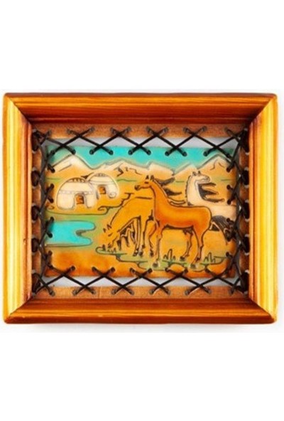 Dünyadan Hediyeler Kırgız Orijinal Deri Resim Tablo Dünyadan Hediyeler Kırgız Orijinal Deri Resim Tablo