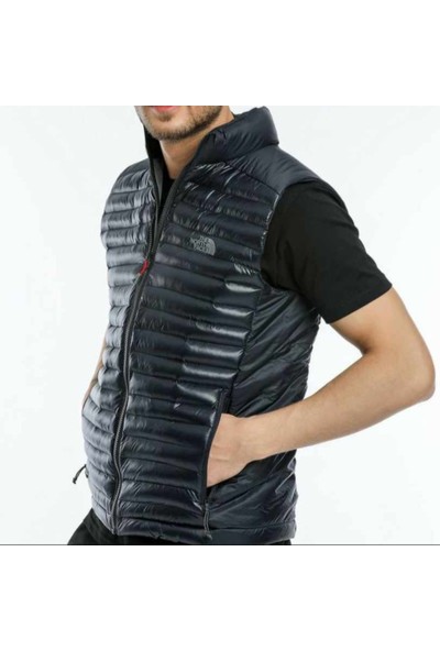 The North Face Summıt Seri PR0800 Erkek Lacivert Slim Fit Dar Kesim Yelek The North Face Summıt Seri PR0800 Erkek Lacivert Slim Fit Dar Kesim Yelek