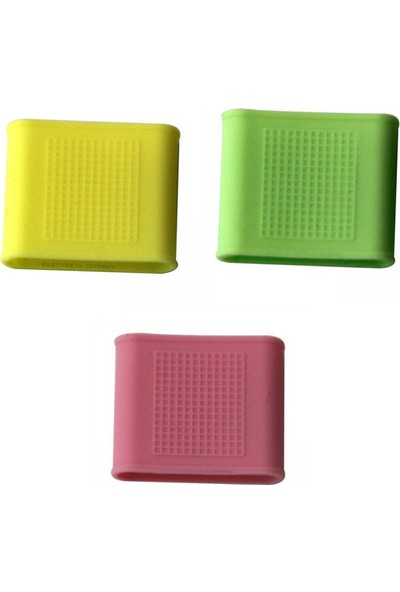 Homyl 3 Adet Yumuşak Golf Parmak Kollu Silikon Koruyucu Destek Wrap 23MM (Yurt Dışından) Homyl 3 Adet Yumuşak Golf Parmak Kollu Silikon Koruyucu Destek Wrap 23MM (Yurt Dışından)