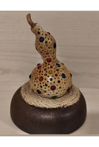 Almital Léger Dekoratif Tealight Su Kabağı Lambası Almital Léger Dekoratif Tealight Su Kabağı Lambası