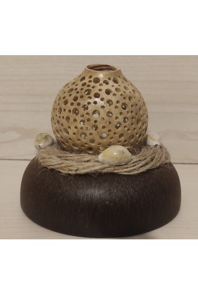 Almital Conchiglia Dekoratif Tealight Su Kabağı Lambası Almital Conchiglia Dekoratif Tealight Su Kabağı Lambası