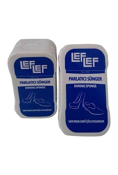 Nuri Leflef Leflef Mini Cilalı Parlatma Süngeri 2 Adet Nuri Leflef Leflef Mini Cilalı Parlatma Süngeri 2 Adet