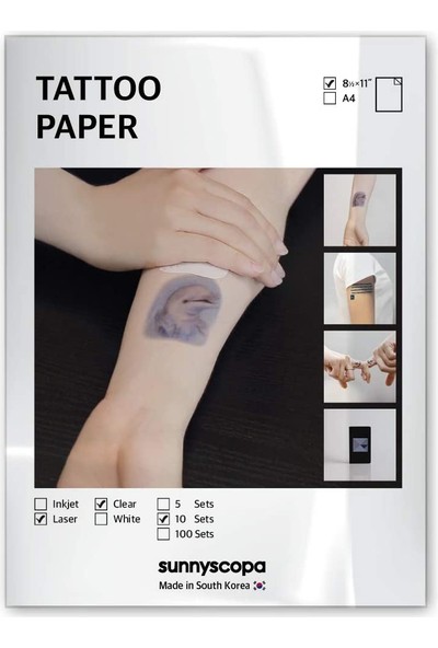 Charge Geçici Dövme Kağıdı