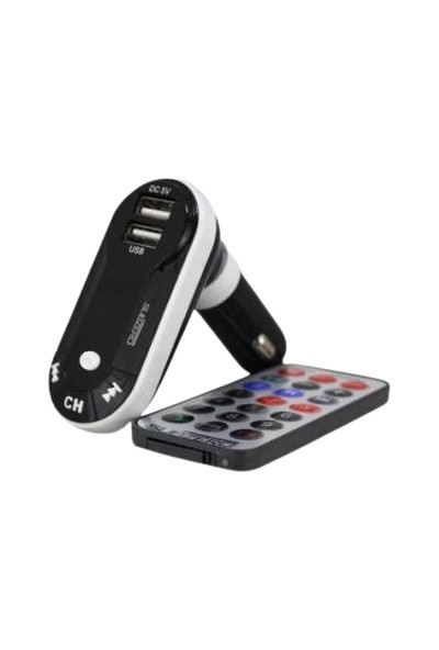 Subzero FM10 Beyaz 2.5A Bluetooth Fm Transmitter Subzero FM10 Beyaz 2.5A Bluetooth Fm Transmitter