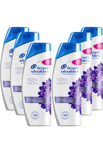 Head&Shoulders Head And Shoulders 400 ml Ekstra Hacim 6 Head&Shoulders Head And Shoulders 400 ml Ekstra Hacim 6