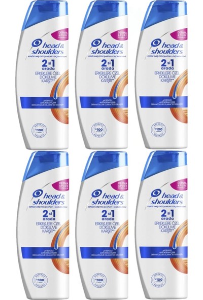 Head&Shoulders Head And Shoulders 400 ml Erkekler Için Dökülme Karşıtı 6 Adet Head&Shoulders Head And Shoulders 400 ml Erkekler Için Dökülme Karşıtı 6 Adet