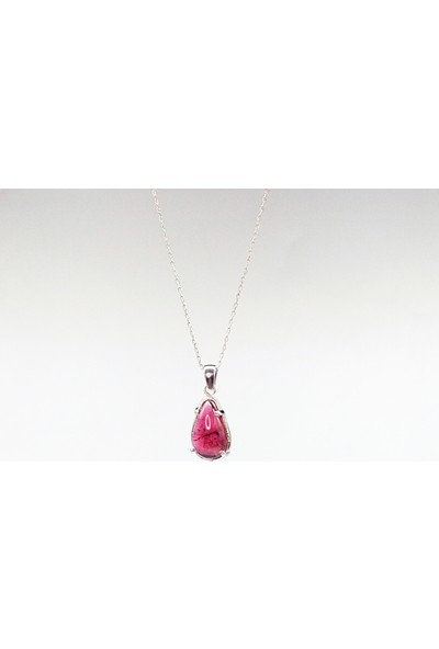 Hayal Sihirbazı 925 Ayar Gümüş Garnet Doğal Taşlı Kadın Kolye Hayal Sihirbazı 925 Ayar Gümüş Garnet Doğal Taşlı Kadın Kolye