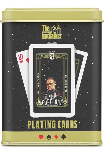 The Godfather Iskambil Kağıdı (Metal Kutulu) The Godfather Iskambil Kağıdı (Metal Kutulu)