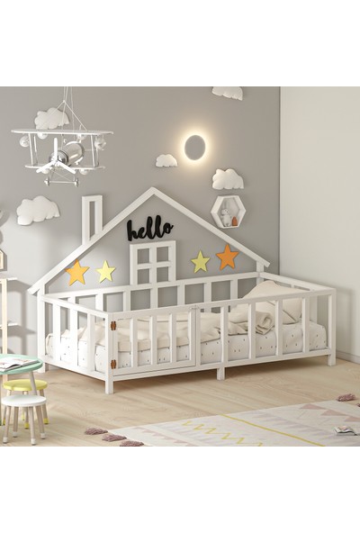 Givayo Wood's Giyayo Wood's Hause Montessori Yatak Kapılı 120*200 Givayo Wood's Giyayo Wood's Hause Montessori Yatak Kapılı 120*200