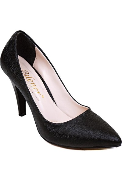 Ustalar Ayakkabı Çanta Siyah Kadın Topuklu Stiletto Ayakkabı 360.501
