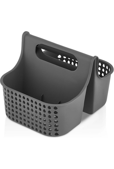 Antas Bpa'sız 2 Hazneli Tezgah Üstü Düzenleyici Mutfak Banyo Rafı Organizer Sepet Antas Bpa'sız 2 Hazneli Tezgah Üstü Düzenleyici Mutfak Banyo Rafı Organizer Sepet