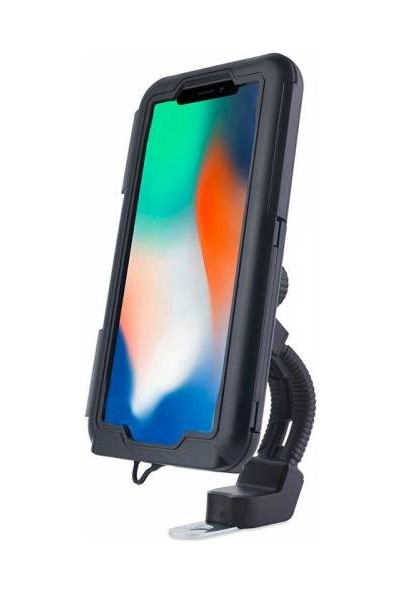 Polhammobile Motosiklet, Scooter Için Aynaya Takılan Su Geçirmez Telefon Tutucu, Dokunmatik Kapaklı Tutucu Polhammobile Motosiklet, Scooter Için Aynaya Takılan Su Geçirmez Telefon Tutucu, Dokunmatik Kapaklı Tutucu