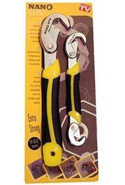 Pense Takım Kurbağacık Akıllı Ingiliz Anahtarı 2li Set